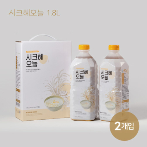 시크혜오늘 대용량 3.6L(1.8L *2개) 답례품 | 위기브 wegive
