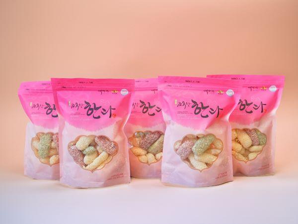 [경북산불피해] 국산 쌀조청 모듬유과 1kg(200g*5개) 답례품 | 위기브 wegive