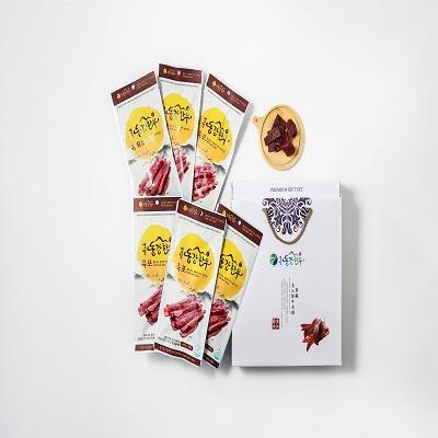무항생제 동강한우 육포 500g(50g*10팩) 답례품 | 위기브 wegive